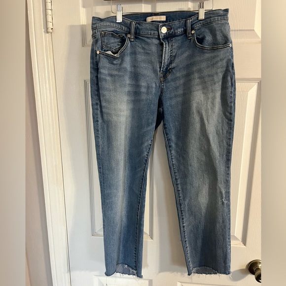 BCBGMaxAzria | Jeans | Bcbg Max Azria Light Wash Cut Off Jeans | Poshmark